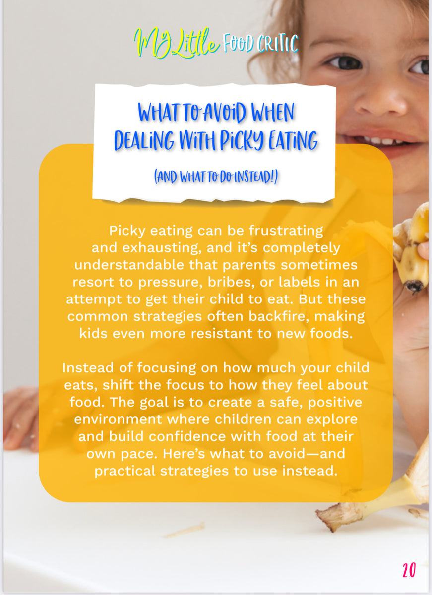Picky Eating Guide – my.little.food.critic