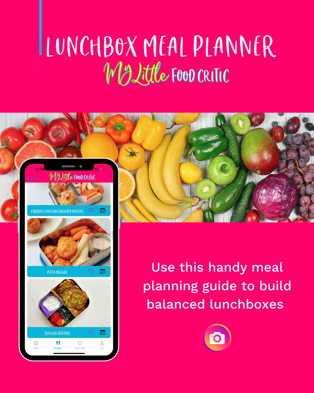 Lunchbox Meal Planner – my.little.food.critic